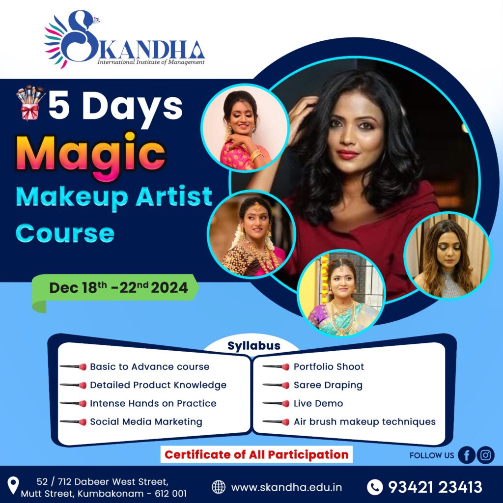 5 DAYS MASTER MAKEUP CLASS